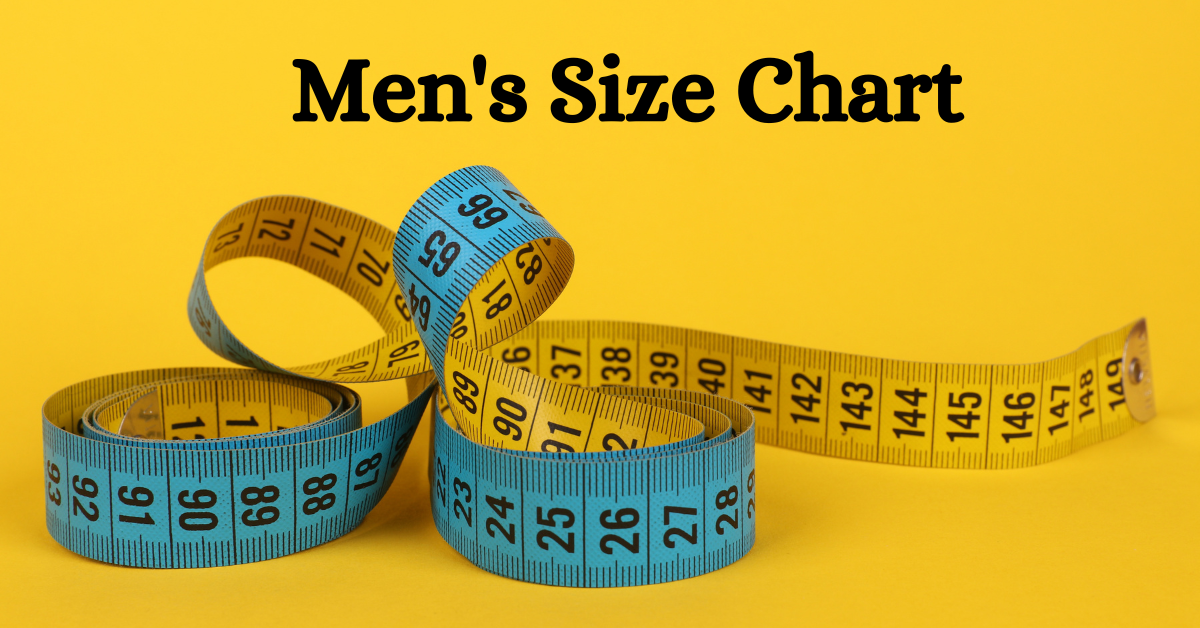 Men's Pants Size Chart: How to Choose M, L, XL, XXL Size in Numbers?